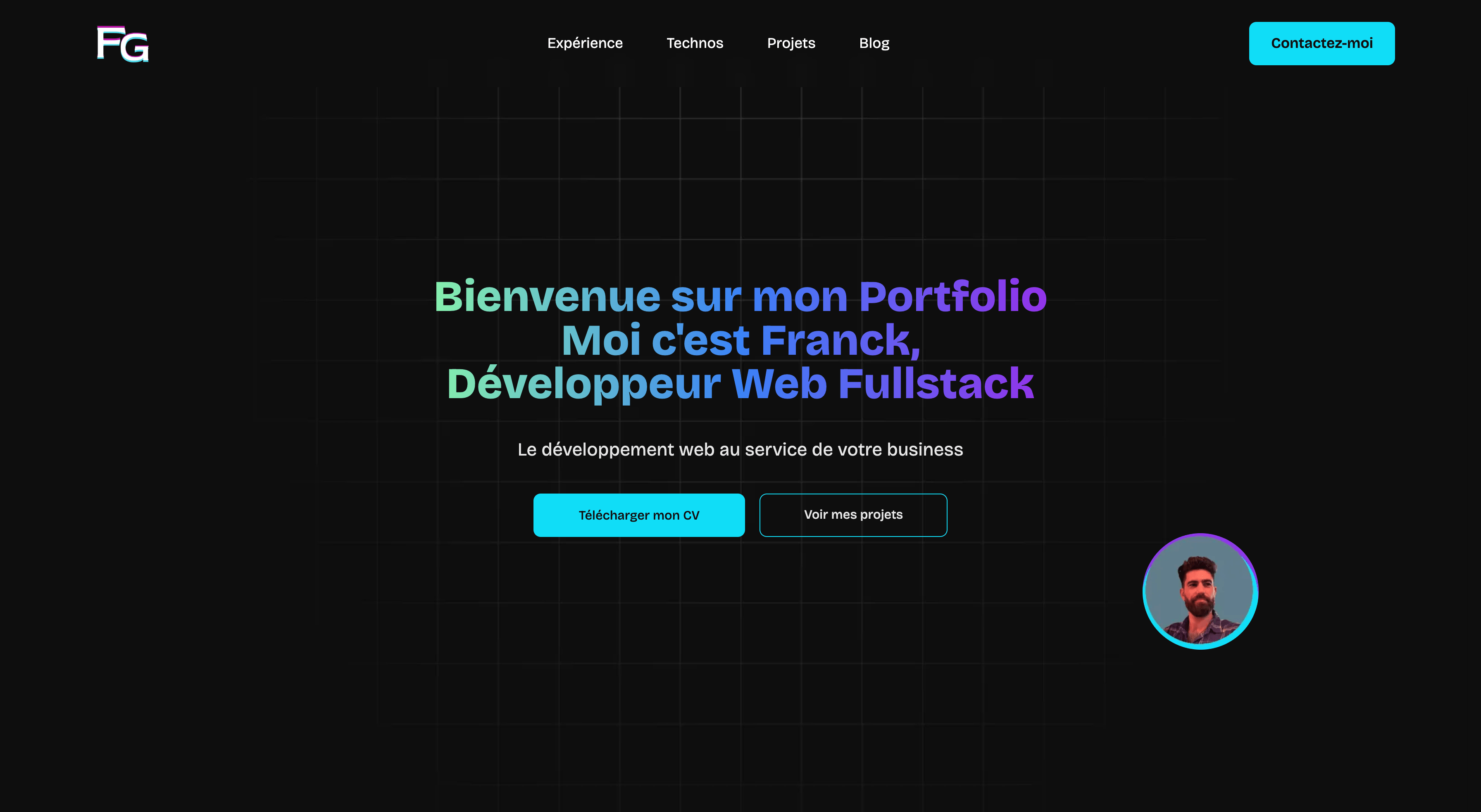 Portfolio Développeur Web Next.js - FranckWebPro